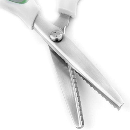 GetUSCart- BlueSnail Stainless Steel Pinking Shears Comfort Grip ...