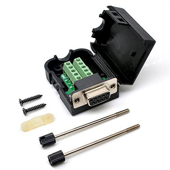 GetUSCart- Oiyagai DB9 Female 9Pin to Screw Terminal Connector Signal ... GetUSCart- Oiyagai DB9 Female 9Pin to Screw Terminal Connector Signal ...