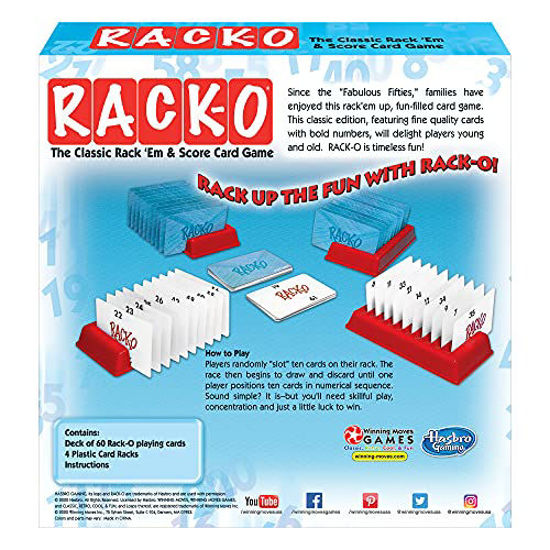 GetUSCart- Winning Moves RACK-O, Retro package Card Game