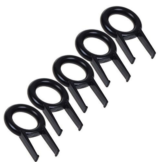 GetUSCart- Cuziss Pack of 5pcs Black Color Rounded Key Puller Keycap ...