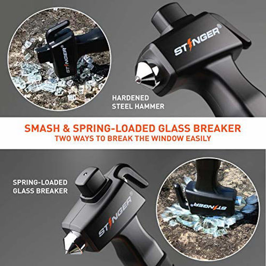 GetUSCart- STINGER Super Duty Car Emergency Escape Tool, Hardened ...