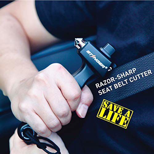GetUSCart- STINGER Super Duty Car Emergency Escape Tool, Hardened ...