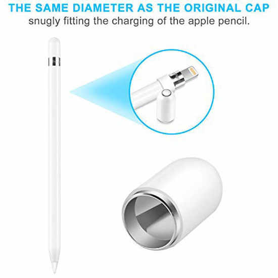 GetUSCart- Magnetic Replacement Cap for Apple Pencil 1st Generation ...