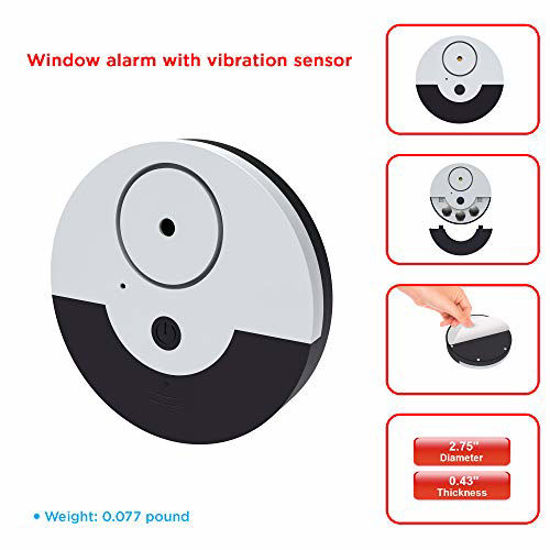 GetUSCart- CATSONIC Premium Window Alarm Device Set - Extra Loud 130dB ...