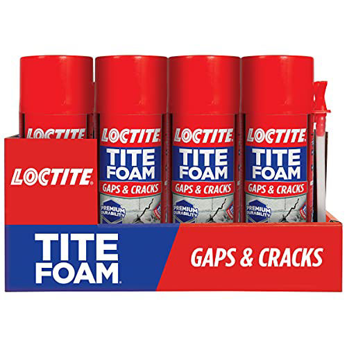 GetUSCart- Loctite TITE FOAM Insulating Foam Sealant, Gaps & Cracks, 12 ...