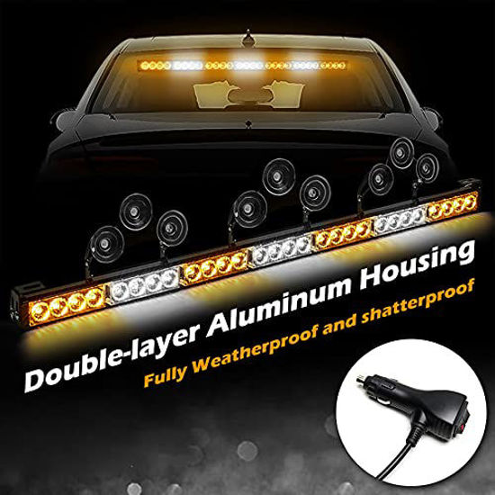GetUSCart- SMALLFATW Emergency Strobe Light Bar 32? 28 LED 13 Flashing ...