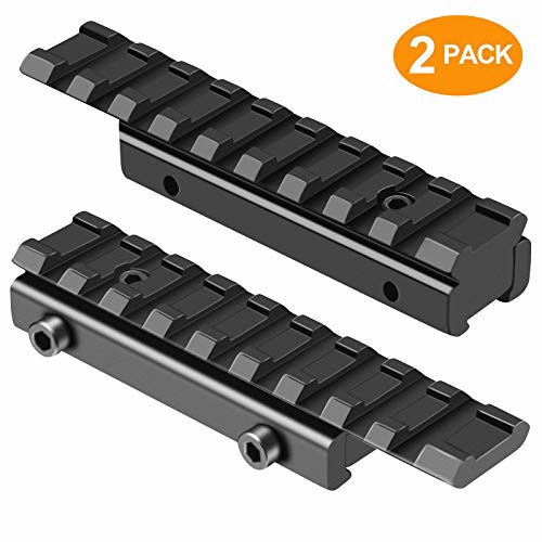 GetUSCart- LONSEL Dovetail to Picatinny Rail Adapter 11mm Dovetail to ...
