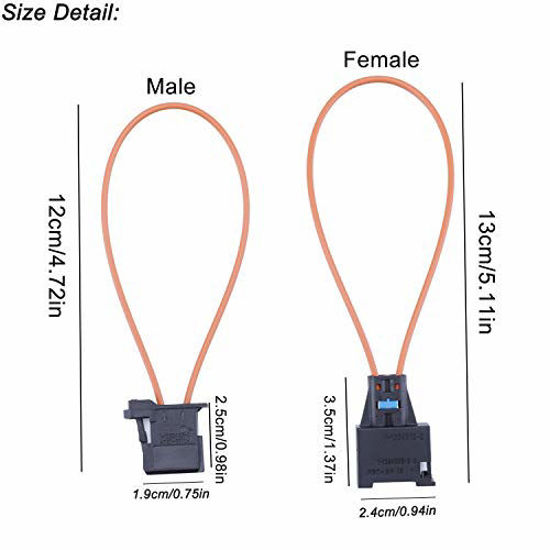 GetUSCart- Juerly Most Fiber Optic Optical Loop Bypass Female & Male ...