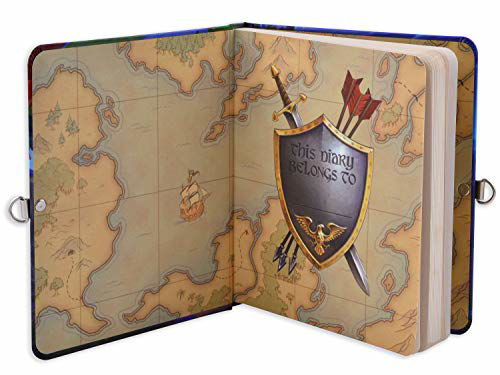 GetUSCart- Keep Out Glow in the Dark Lock and Key Dragon Diary