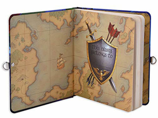 GetUSCart- Keep Out Glow in the Dark Lock and Key Dragon Diary