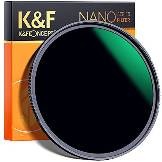 GetUSCart- K&F Concept 67MM Fixed ND Filter ND1000 10 Stops, Neutral ...