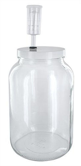 GetUSCart- FastRack - One Gal Wide Mouth Jar with Lid and Airlock ...