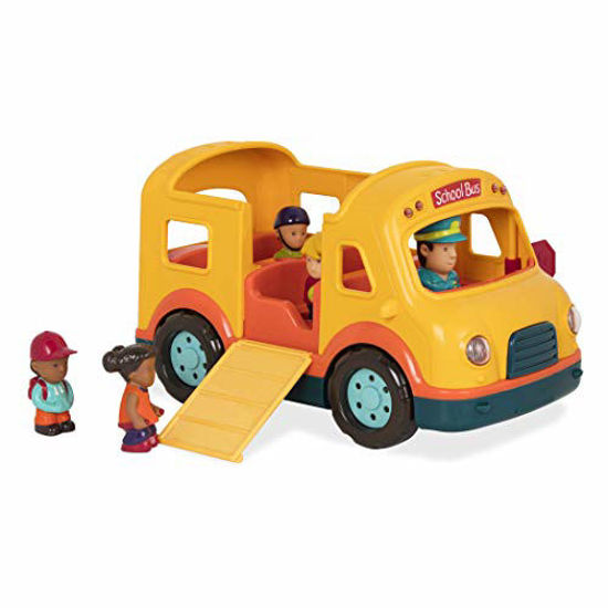 GetUSCart- Battat - Light & Sound School Bus - School Bus Toy Vehicle ...