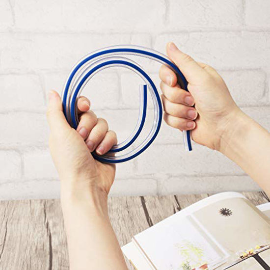 GetUSCart- Mr. Pen- Ruler, Flexible Curve Ruler, 24 Inch Ruler, Rulers ...