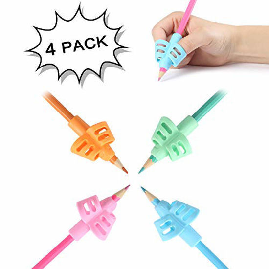 GetUSCart- Mr. Pen- Pencil Grips for Kids Handwriting, 4 Pack, Pencil ...