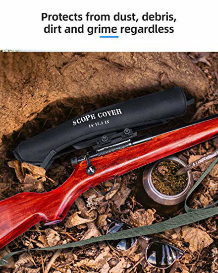 GetUSCart- kemimoto Scope Covers Fits Rifle Spotting Neoprene Optics ...