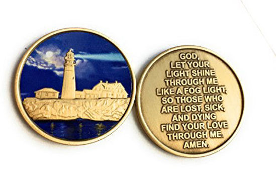 GetUSCart- RecoveryChip Fog Light Prayer Color Lighthouse Bronze Step ...
