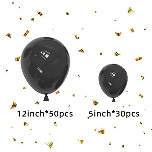 GetUSCart- 80 Pack Gray Balloons 12Inch 5Inch Party Balloons Gray Latex ...