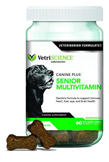 GetUSCart- VetriScience Laboratories-Canine Plus Senior Multivitamin ...