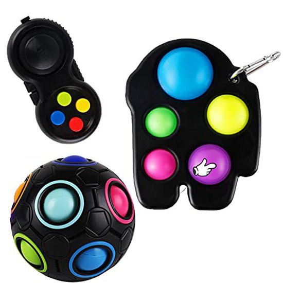 GetUSCart- Woplagyreat Pop Popper Fidget Sensory Toy 2 Packs Popping ...