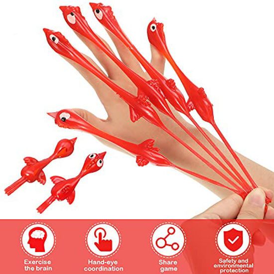 GetUSCart- Sumind 30 Pack Slingshot Chicken Flick Chicken Flying ...