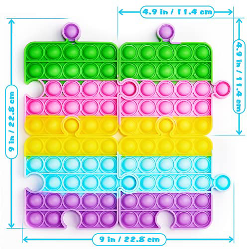 GetUSCart- Rainbow Pop On It Its Popping Fidget Toys - Bubble Push Toy ...