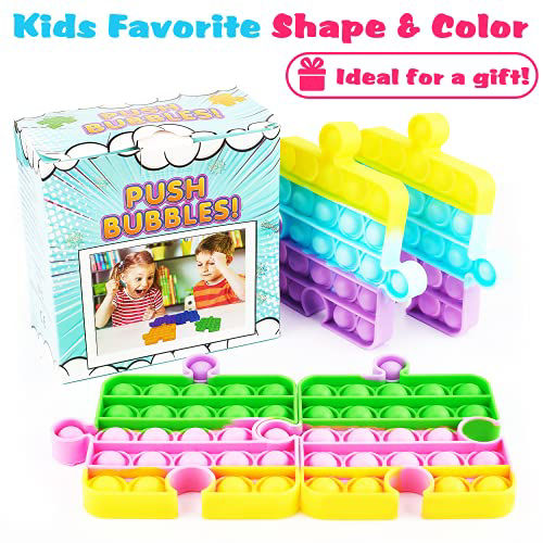 GetUSCart- Rainbow Pop On It Its Popping Fidget Toys - Bubble Push Toy ...