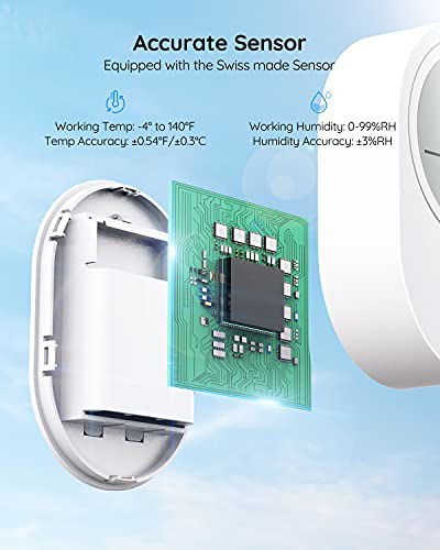 GetUSCart- Govee WiFi Temperature Humidity Monitor, Wireless Digital ...