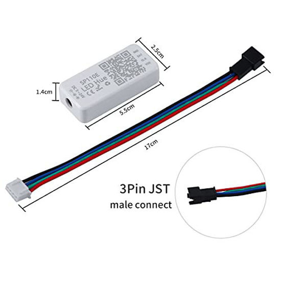 GetUSCart- Ws2811 Controller, SP110e Addressable LED Bluetooth Ws2812b ...