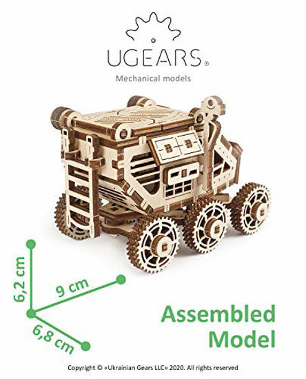 GetUSCart- UGEARS Science STEM Mars Buggy, DIY Engineering Activity ...
