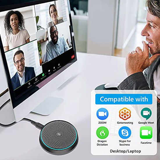 GetUSCart- Conference USB Microphone, ANSTEN Omnidirectional Condenser ...