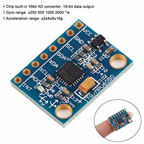 GetUSCart- Gy-521 MPU-6050 MPU6050 Module 3 Axis Analog Gyro Sensors+ 3 ...