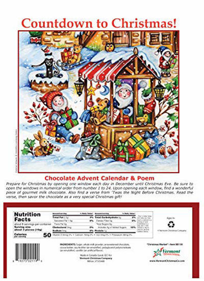 GetUSCart- Holiday Ride Chocolate Advent Calendar (Countdown to Christmas)