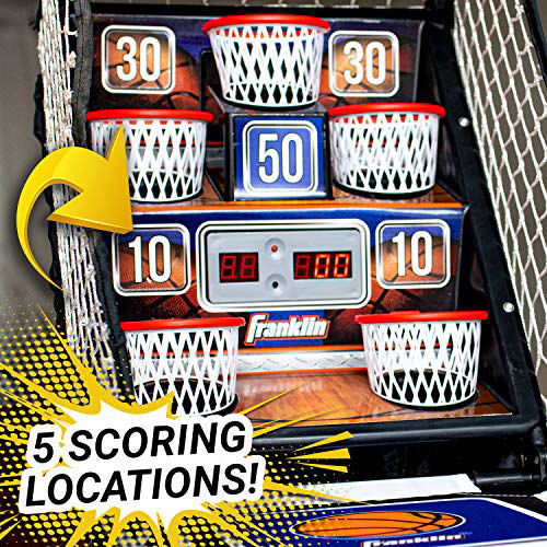 GetUSCart- Franklin Sports Basketball Arcade Game - Table Top Bounce A ...