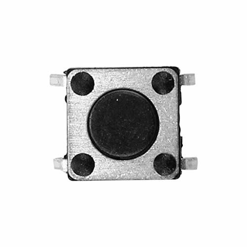 Getuscart Daoki 100pcs Tact Button Switch 6x6x45mm 4pin Dip Micro Panel Pcb Momentary Tactile