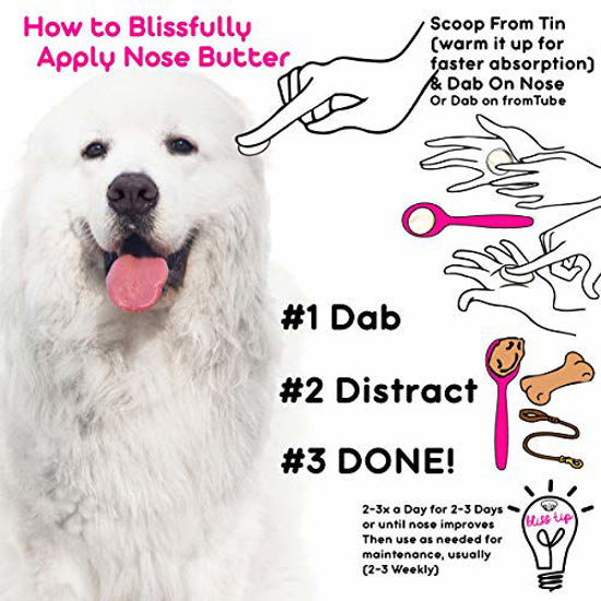 GetUSCart- The Blissful Dog Great Pyrenees Unscented Nose Butter - Dog ...