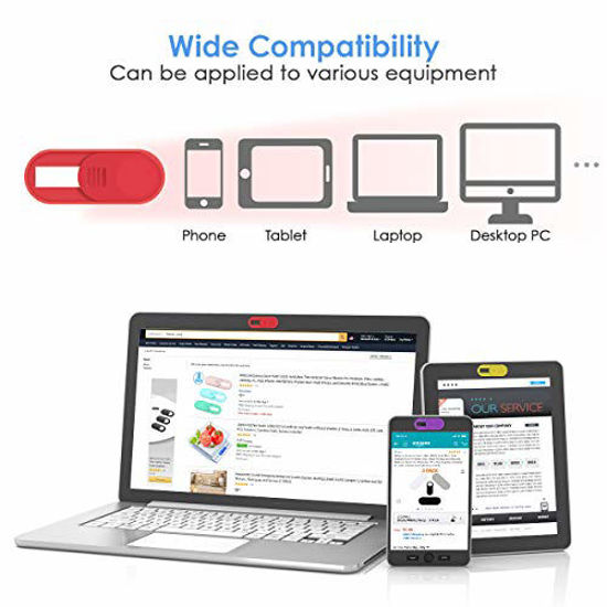 GetUSCart- Webcam Camera Cover Slide, Webcam Cover for Laptop 0.028 ...