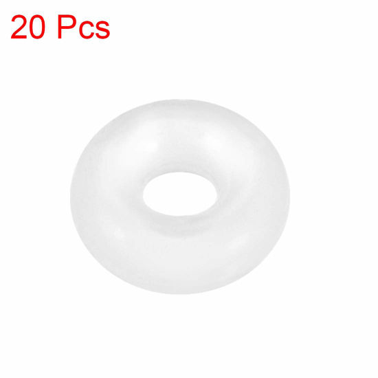 GetUSCart- uxcell Silicone O-Rings, 2mm Inner Diameter, 6mm OD, 2mm ...