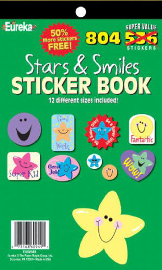 GetUSCart- Eureka Stars & Smiles Sticker Books
