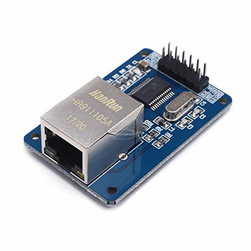 GetUSCart- Teyleten Robot ENC28J60 ENC28J60-I/SO HR911105A Ethernet LAN Network Module SPI ...