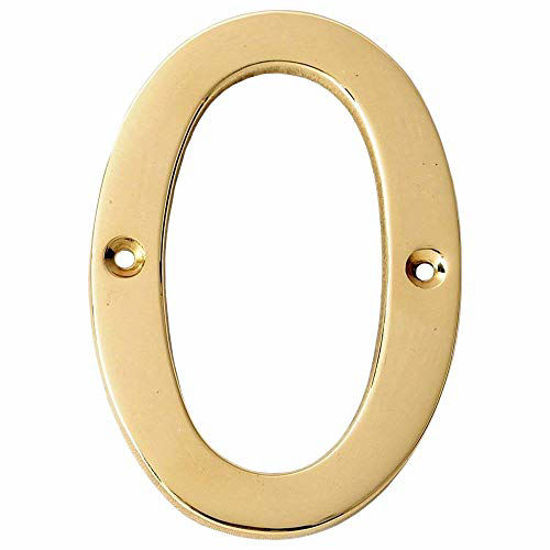 GetUSCart- Motif Collection Premium 4-Inch Solid Brass Finish House ...