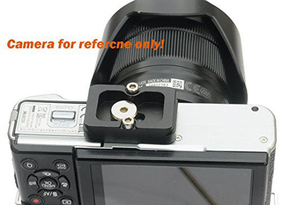 GetUSCart- Fotasy 25mm Arca Swiss Plate, 25mm QR Plate, Quick Release Plate, Small Arca Plate ...