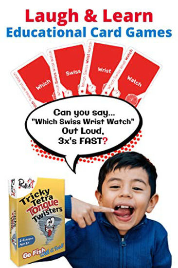 GetUSCart- Tricky Tetra Tongue Twisters | Educational Card Games for ...