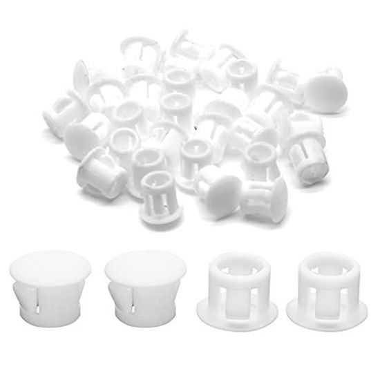 GetUSCart- Suiwotin 30PCS 8mm (5/16") White Hole Plugs Plastic Flush ...