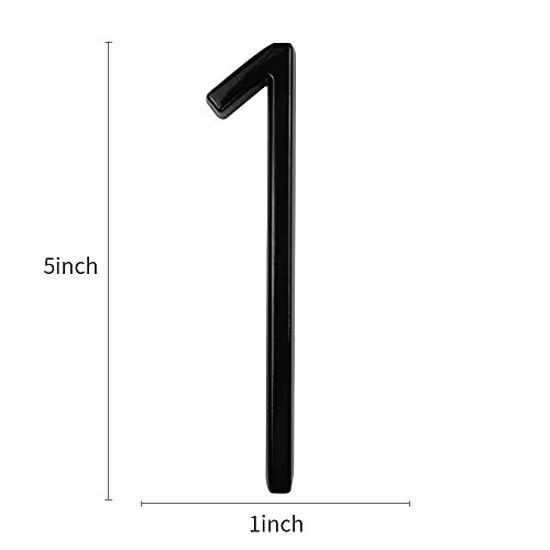 GetUSCart- Floating House Number Modern House Numbers 5 inch, Deamos ...