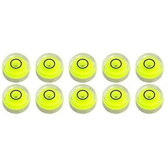 GetUSCart- 10 Pack Bubble Spirit Level Degree Mark, 10x6mm Circular ...