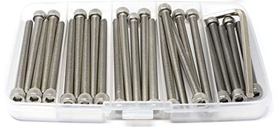 GetUSCart- iExcell 25 Pcs M5 x 60/65/70/75/80 mm Stainless Steel 304 ...