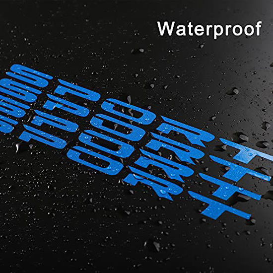 GetUSCart- TOMALL 8Pcs Sport Emblem Reflective Stickers for Car Wheels ...