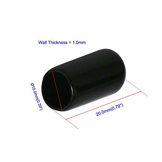 GetUSCart- Aopin Rubber Round End Cap Cover 0.39 Inch (10mm) Screw ...