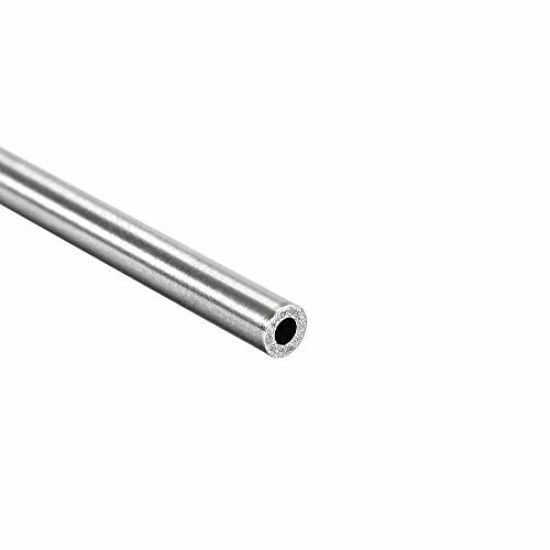 GetUSCart- uxcell 304 Stainless Steel Round Tubing 4mm OD 1mm Wall ...